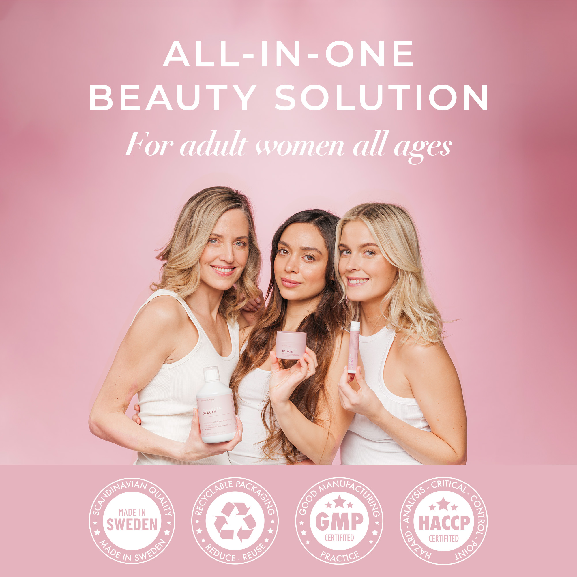 Liquid Collagen Shots Deluxe | Swedish Collagen
